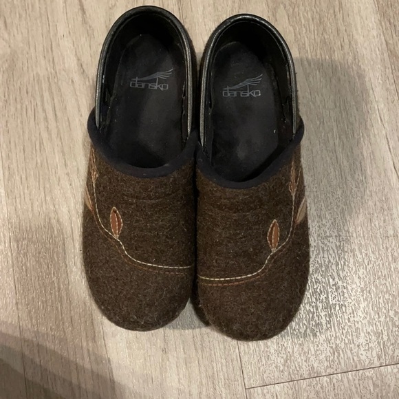 Dansko | Shoes | Dansko Felt And Embroidered Clogs | Poshmark